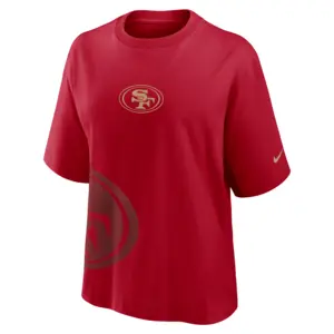 Nike San Francisco 49ers Boxy Nfl T-shirt - Red