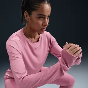 Nike Classic Dri-fit Long-sleeve Top - Pink