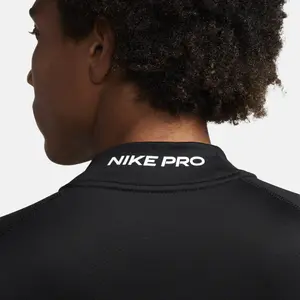 Nike Pro Dri-fit Warm Long-sleeve Fitness Mock