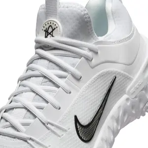 Nike Huarache Elite Tf Lax Lacrosse Shoes - White