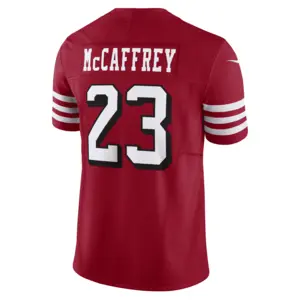 Nike Christian Mccaffrey San Francisco 49ers Dri-fit Nfl Limited Football Jersey - Red