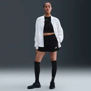 Nike Sportswear Club Fleece Mid-rise Shorts - Black