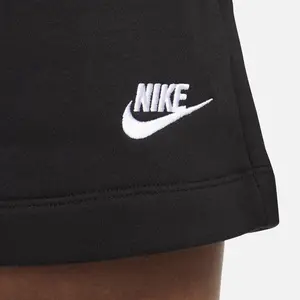 Nike Club Fleece Mid-rise Shorts - Black