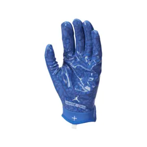 JORDAN Fly Lock Football Gloves - Blue