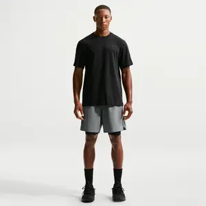 Nike Dri-fit Short-sleeve Versatile Top - Black