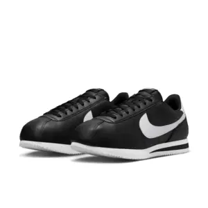 Nike Cortez Leather Sneakers - Black