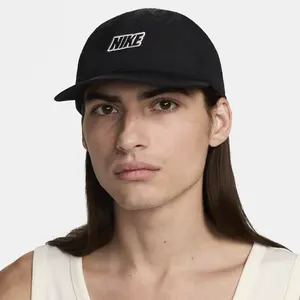 Nike Club Unstructured Flat Bill Outdoor Cap - Black