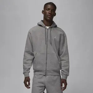 JORDAN Brooklyn Fleece Full-zip Hoodie - Grey
