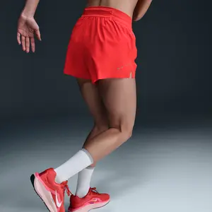 Nike Swift Dri-fit Mid-rise 2.5" Brief-lined Running Shorts - Red