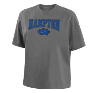 Nike Hampton College Boxy T-shirt - Grey