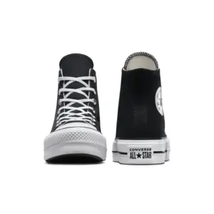 Nike Chuck Taylor All Star Lift Platform Canvas Sneakers - Black