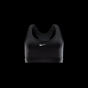 Nike Swoosh Light Support Non-padded Sports Bra - Black