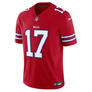 Nike Josh Allen Buffalo Bills Dri-fit Nfl Limited Football Jersey - Red