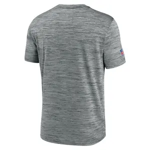 Nike Philadelphia Eagles Sideline Velocity Dri-fit Nfl T-shirt - Grey