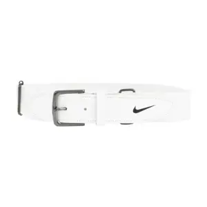 Nike Baseball Belt - White