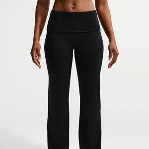 Nike Dri-fit High-waisted Fold-over Pants