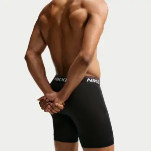 Nike Ultra Comfort Dri-fit Long Boxer Briefs - Black