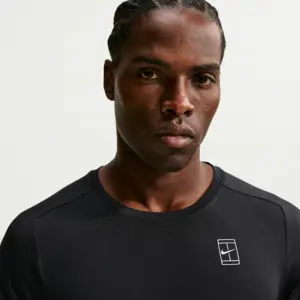 Nike Dri-fit Tennis Top - Black