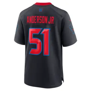 Nike Will Anderson Jr. Houston Texans Nfl Game Football Jersey - Blue