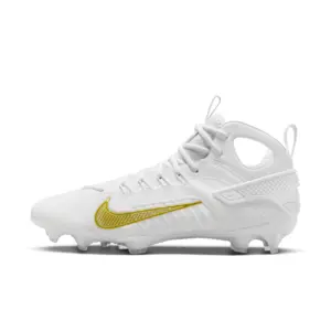 Nike Huarache 9 Elite LAX Lacrosse Cleats White