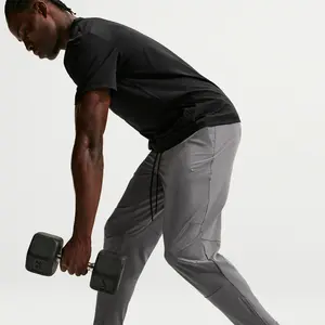 Nike Unlimited Dri-fit Zippered Cuff Versatile Pants - Grey