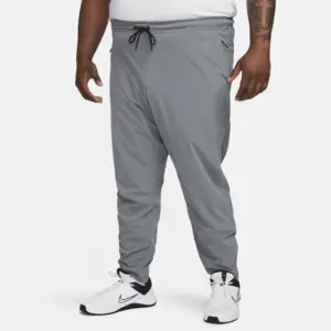 Nike Unlimited Dri-fit Zippered Cuff Versatile Pants - Grey