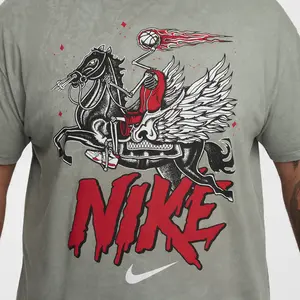 Nike Max90 Basketball T-shirt - Grey