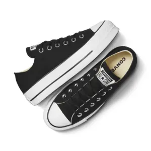 CONVERSE Chuck Taylor All Star Lift Platform Canvas Sneakers - Black