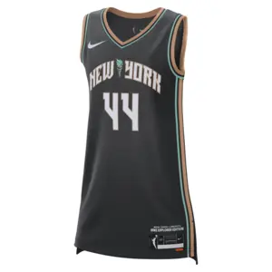 Nike New York Liberty Explorer Edition Dri-fit Wnba Victory Jersey - Black