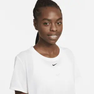Nike Dri-fit One Standard Fit Short-sleeve Cropped Top