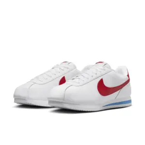 Nike Leather Cortez Sneakers - White
