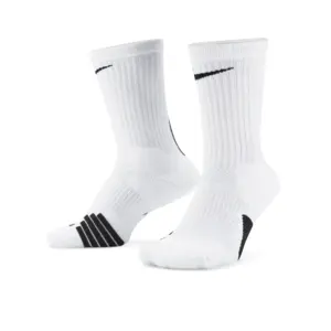 Nike Elite Crew Basketball Socks - White