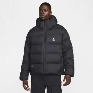 Nike Lunar Lake" Primaloft® Therma-fit Adv Loose Hooded Jacket - Black