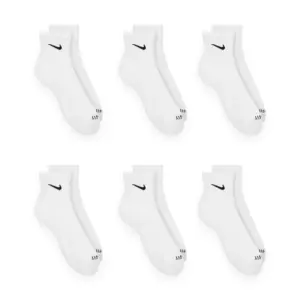 Nike Everyday Plus Cushioned Training Ankle Socks - White