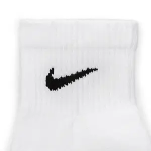Nike Everyday Plus Cushioned Training Ankle Socks - White