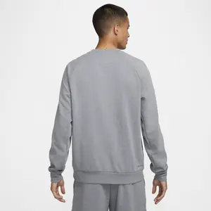 Nike Primary Fleece Dri-fit Uv Performance Crew - Grey