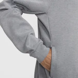 Nike Primary Fleece Dri-fit Uv Performance Crew - Grey
