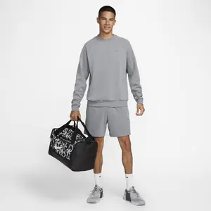 Nike Primary Fleece Dri-fit Uv Performance Crew - Grey