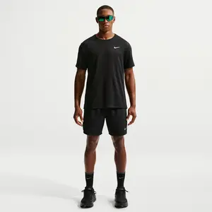 Nike Challenger Dri-fit 7" Brief-lined Running Shorts - Black