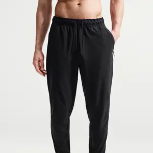 Nike Unlimited Dri-fit Zippered Cuff Versatile Pants - Black