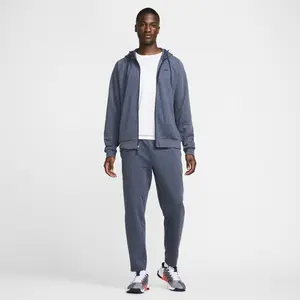 Nike Primary Fleece Dri-fit Uv Full-zip Performance Hoodie - Blue