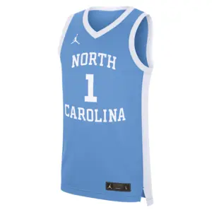 JORDAN North Carolina Tar Heels Replica Basketball Jersey - Blue