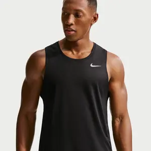 Nike Miler Dri-fit Running Tank Top - Black