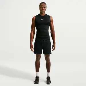 Nike Pro Dri-fit Tight Sleeveless Fitness Top - Black