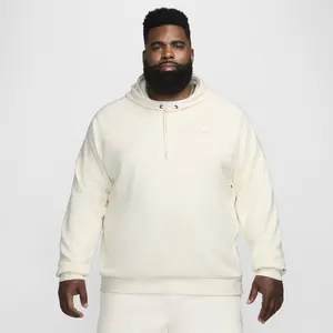 Nike Primary Fleece Dri-fit Uv Pullover Performance Hoodie - Brown