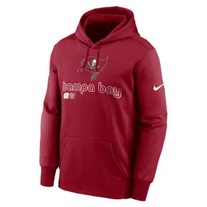 Nike Tampa Bay Buccaneers Therma Nfl Pullover Hoodie - Red