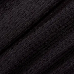 Nike Zenvy Rib Dri-fit Short-sleeve Top - Black