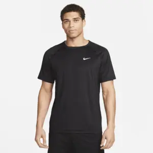 Nike Dri-fit Short-sleeve Fitness Top - Black