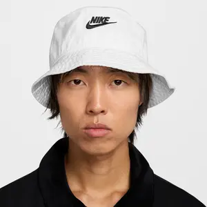 Nike Apex Futura Washed Bucket Hat - White