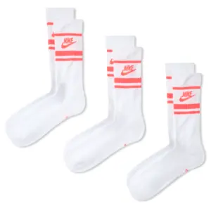 Nike Dri-fit Everyday Essential Crew Socks - White